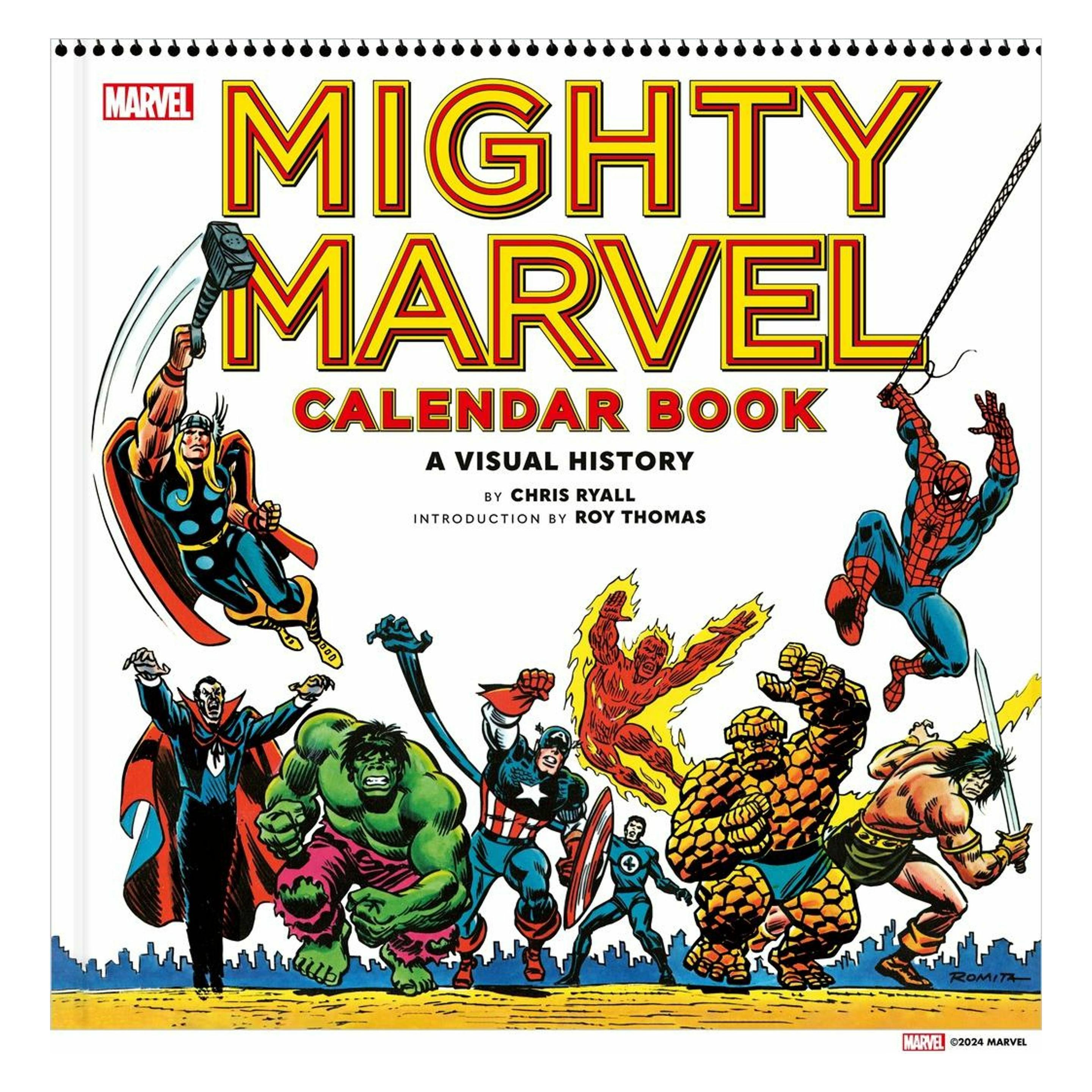 Abrams & Chronicle Mighty Marvel Calendar Book: A Visual History - Galaxus