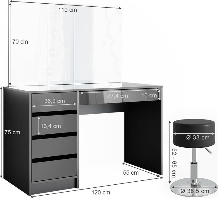 Vicco Sherry mit Hocker - kaufen bei Galaxus