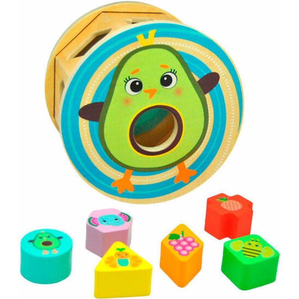 Magni Jeu d'encastrement Miss Pio Chickicado Frootimals roue de formes ...
