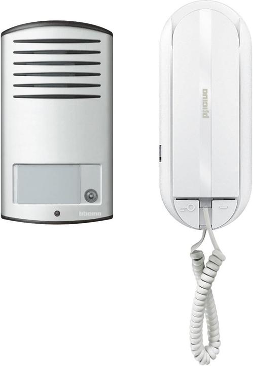 Legrand Sprint 1 Way Audio Kit with Handset and Push Button Entrance Panel