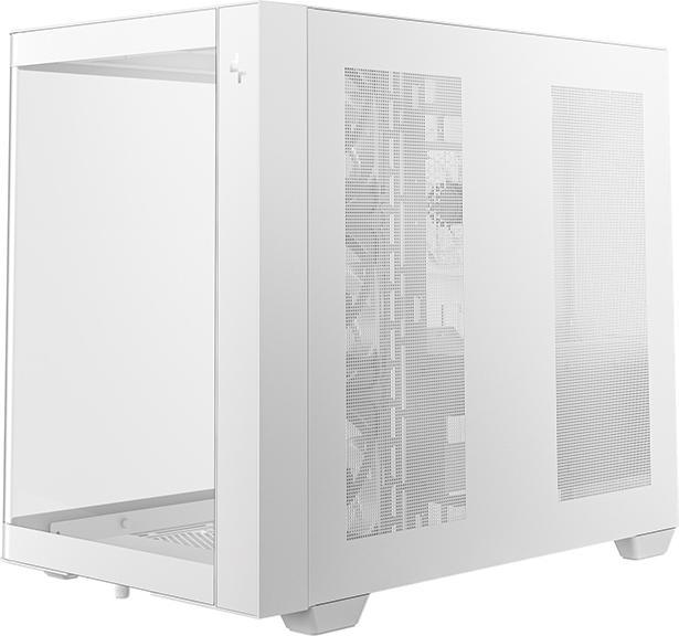 Deepcool " CG530U 4F WH ATX Curved Glass Panoramic Case White" - Galaxus