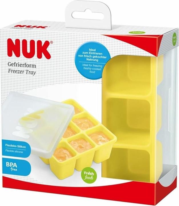 NUK Fresh Foods Gefrierform, zum Einfrieren von Babynahrung, neun ...