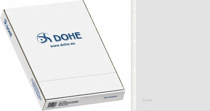 Dohe Hüllen Premium Cristal Perforiert Kristall Din A4 100 Stück - Digitec