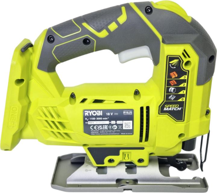 Ryobi R18JS-0 Akku Stichsäge 18 V 101 mm + 1x Akku 4,0 Ah + Ladegerät ...