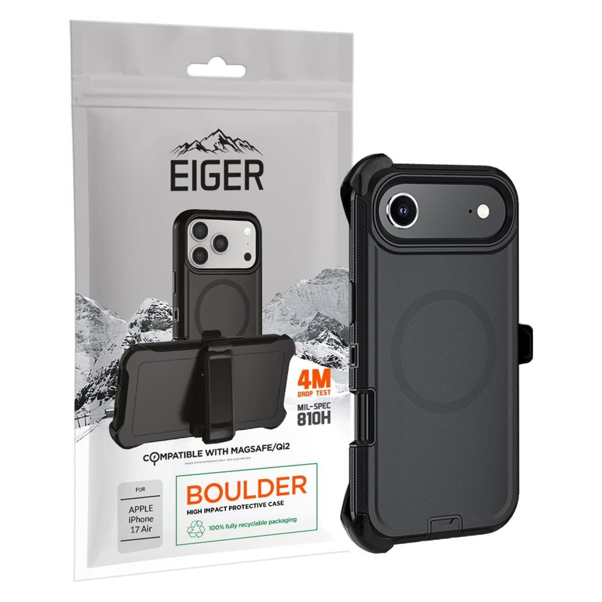 Eiger Outdoor-MagSafe Cover Boulder Case Magsafe black - Galaxus