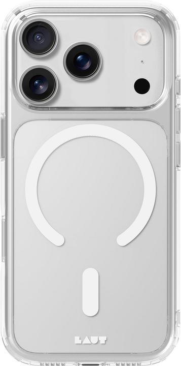 Laut Crystal Fluro Case für iPhone 17 Pro Max, Clear Light Grey, L ...