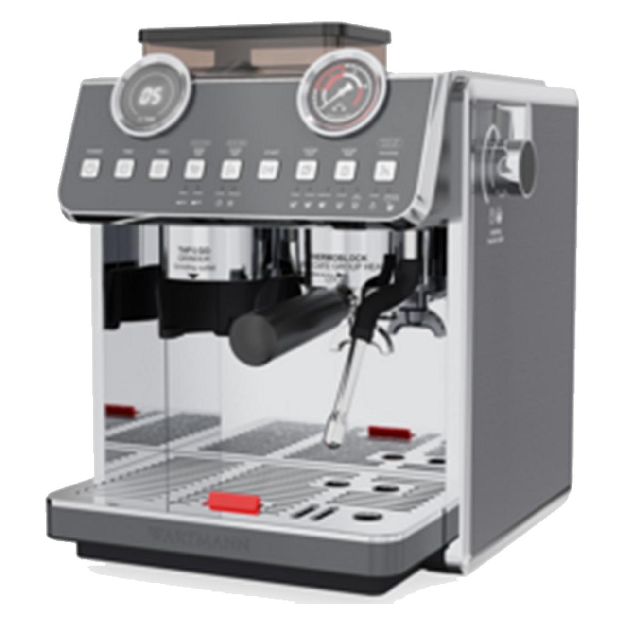Wartmann Espresso Machine with Built-in Coffee Grinder and Rotating ...