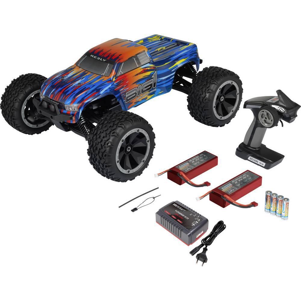 Reely 18 Electric Monster Truck BIG1 4WD RtR Super Combo - Galaxus