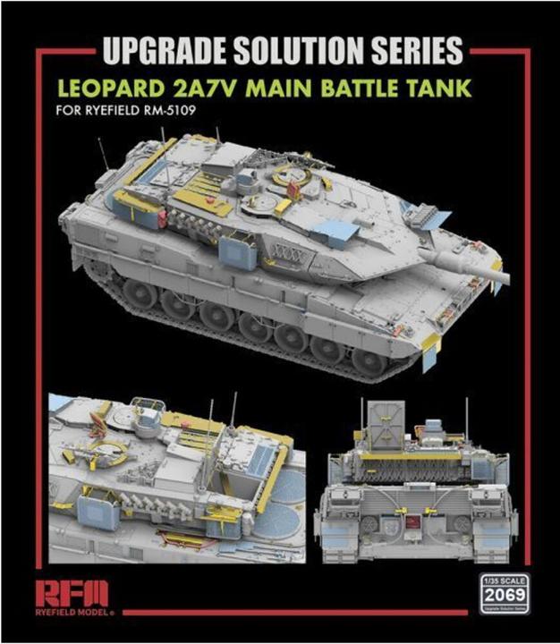 Rye Field Model Upgrade Solution Series Leopard 2A7V Main Battle Tank ...