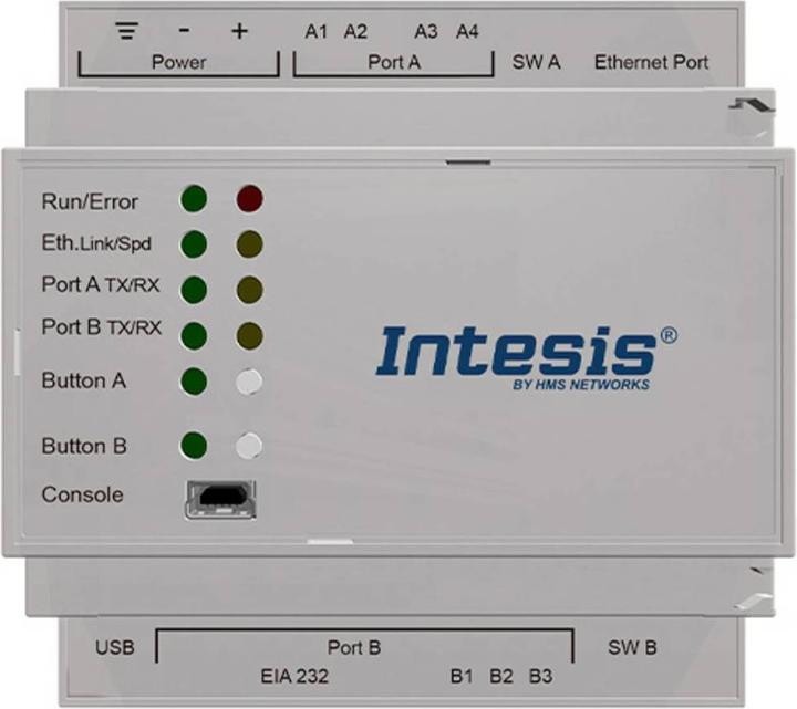 Intesis INBACMBM6000000 Modbus/BACnet Gateway 600 Datenpunkte RS-485 ...