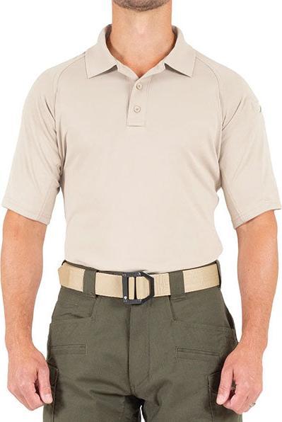 First Tactical Polo-Shirt MEN'S PERFORMANCE SS POLO, khaki - Galaxus