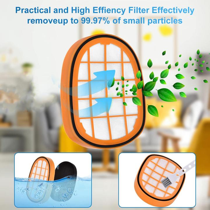 Plutoos Compatible Philips SpeedPro Max Aqua Plus FC5005/01 Filter 3-Pack
