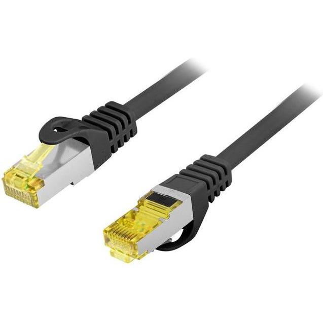 equip Patch cable Cat6A S/FTP 2xRJ45 2.00m Outdoor black (CAT6a, 2 m ...