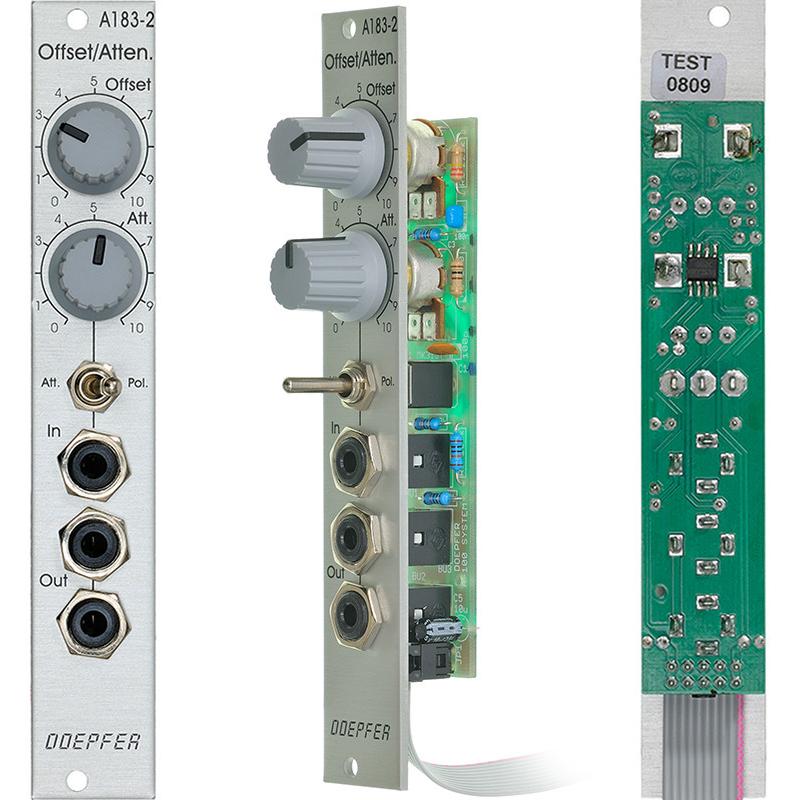 Doepfer A-183-2 Offset Generator / Attenuator / Polarizer - Eurorack ...