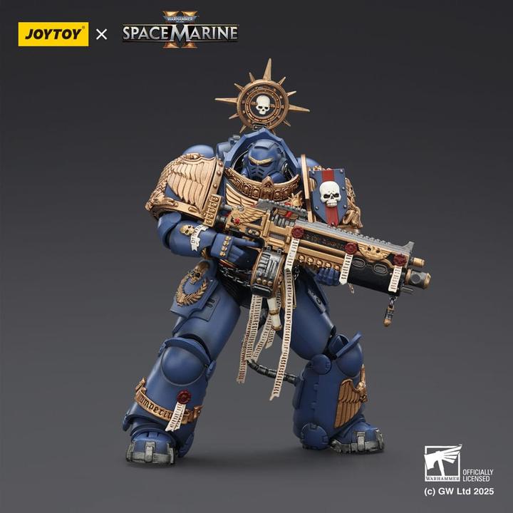 Joy Toy Warhammer 40,000: Space Marine 2 figurine Ultramarines Heavy ...
