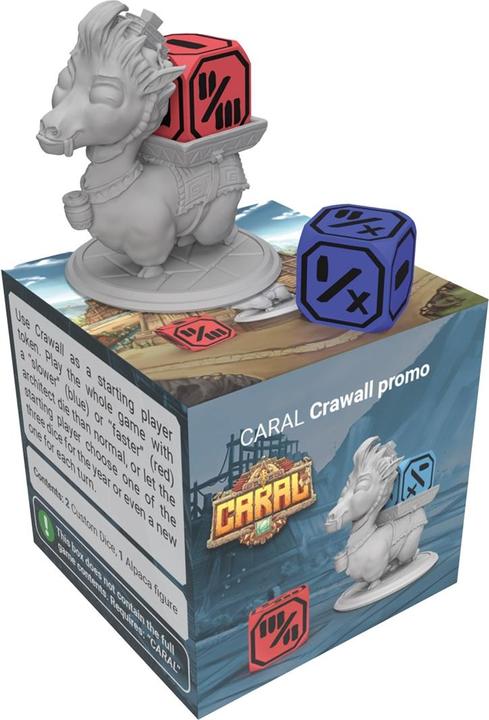 Funtails FTCRL04WW - CARAL: Crawall, voor 2-4 spelers, vanaf 12 jaar (EN/EN uitbreiding) - Galaxus