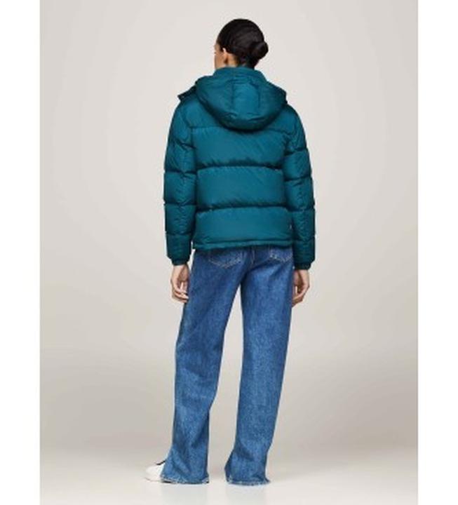 Tommy Jeans Alaska Pufferjack Dames - Deep Seawater - Maat S - Galaxus