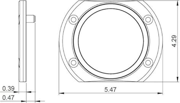 Astel Marine Equator MSR36240 AB2B Unterwasserlampe