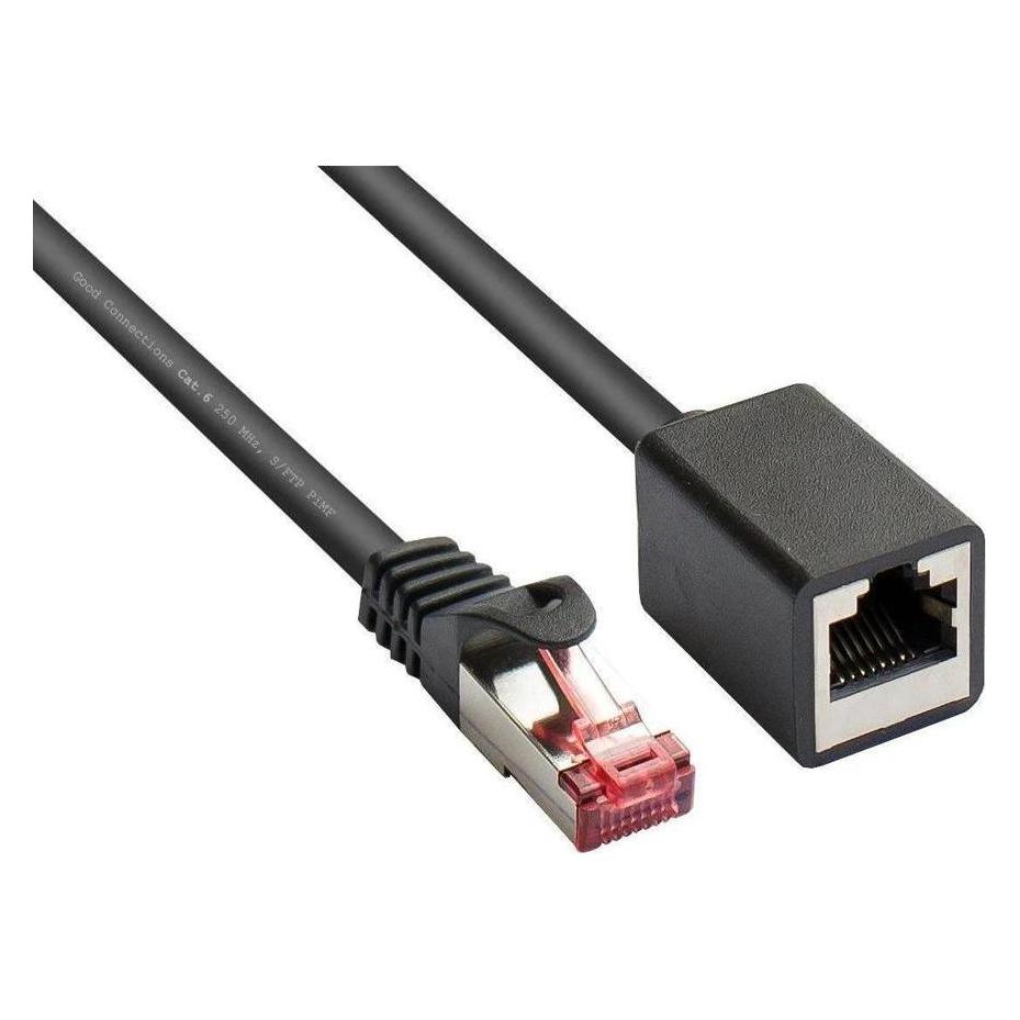 Varia SO-37006 - Patchcable Cat.6, S/FTP, 10m, black - buy at Galaxus