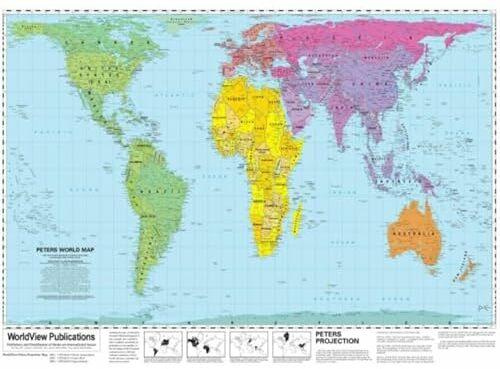 World View Peters Projection Map - kaufen bei Galaxus - Galaxus