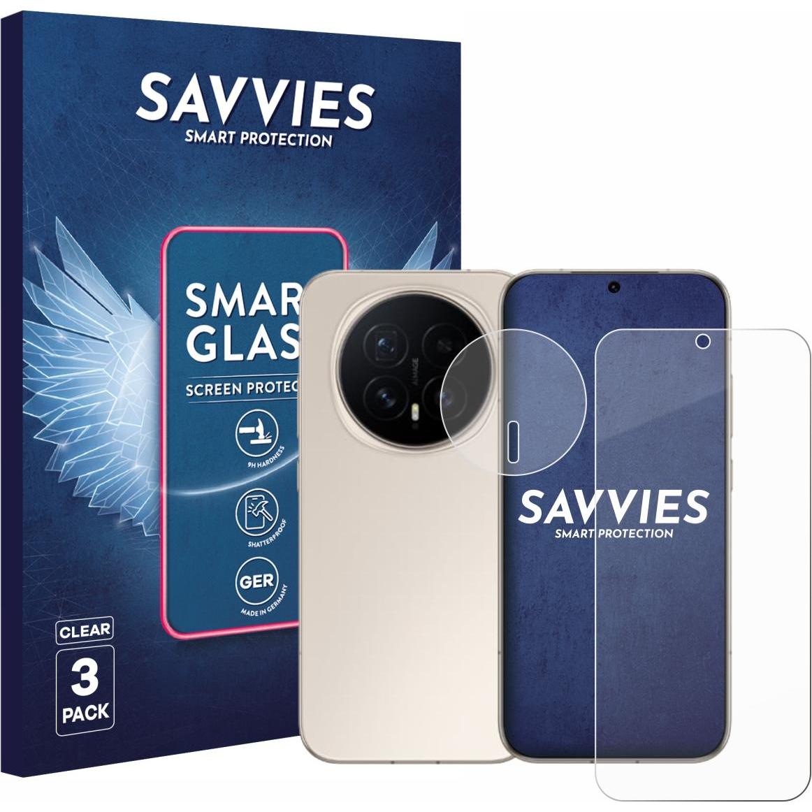 Savvies 3x Smart Glass - 9H Hybrid Glass Screen Protector for Honor ...