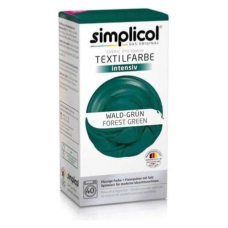 Simplicol Fabric Dye Intensive Forest Green Waschmaschinenfärbeset 1 ...
