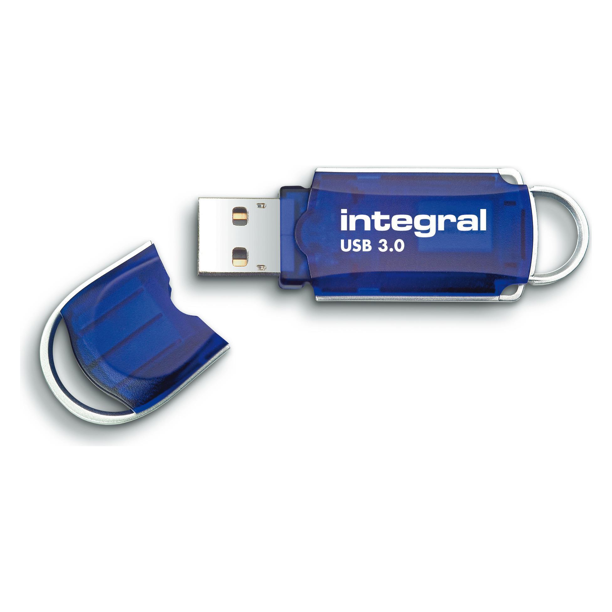 Integral USB3.0 DRIVE COURIER UP TO R-100 W-30 MBS USB-Stick USB Typ-A ...