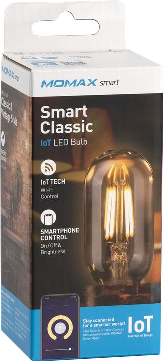 Momax Home & IoT IoT Smart Classic IoT LED Bulb (Cylinder) / E27 - Digitec
