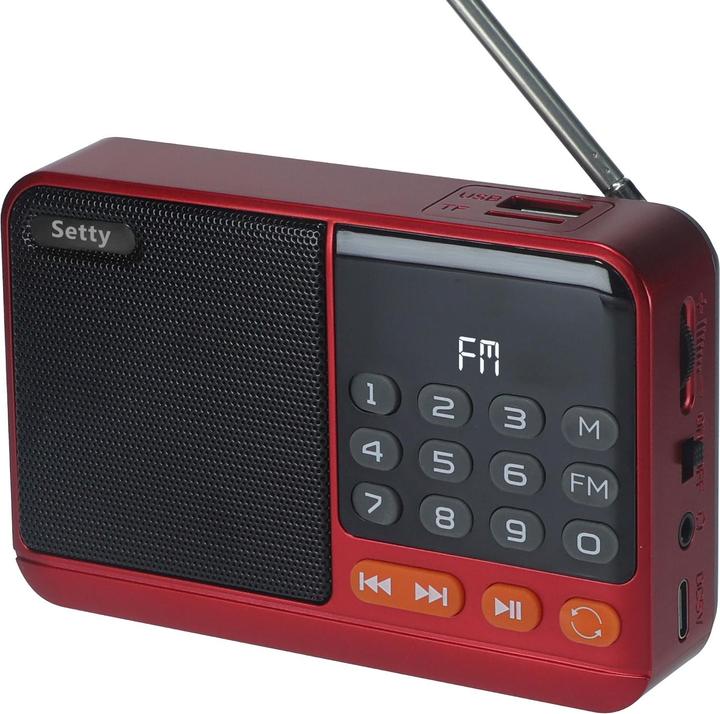 Setty mini FM radio + Bluetooth speaker SFM-01M - buy at Galaxus