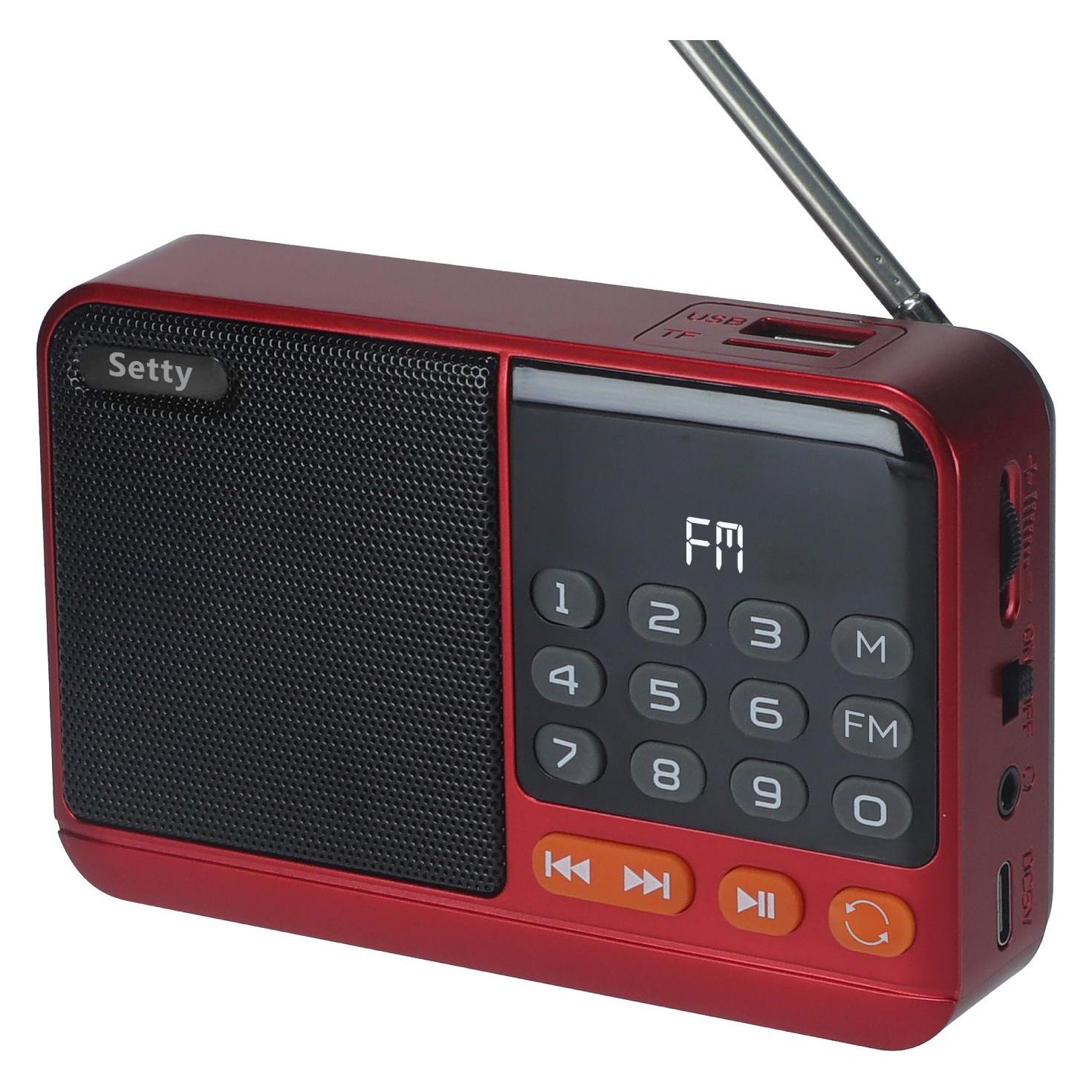 Setty mini FM radio + Bluetooth speaker SFM-01M - kaufen bei Galaxus ...