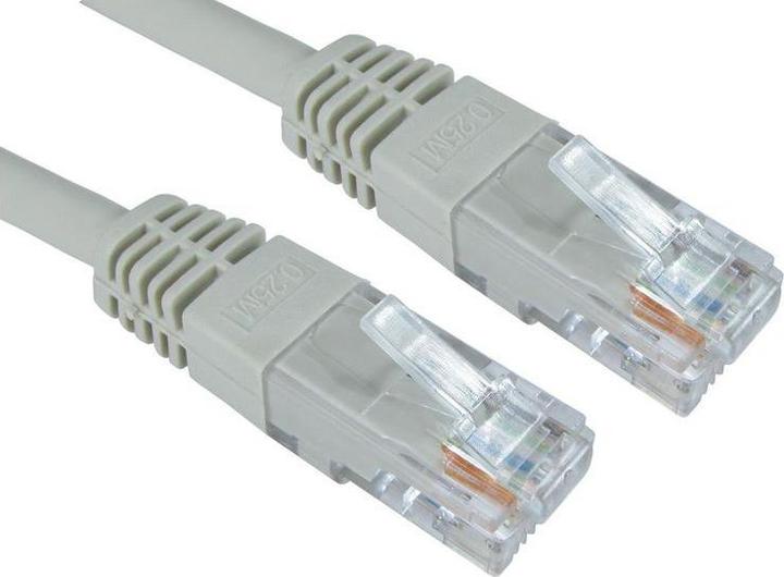 RS PRO Ethernetkabel Cat.6, 500mm, Grau Patchkabel, A RJ45 UTP Stecker ...