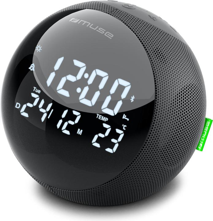 Muse M-197 BT Clock Radio, Black - kaufen bei Galaxus