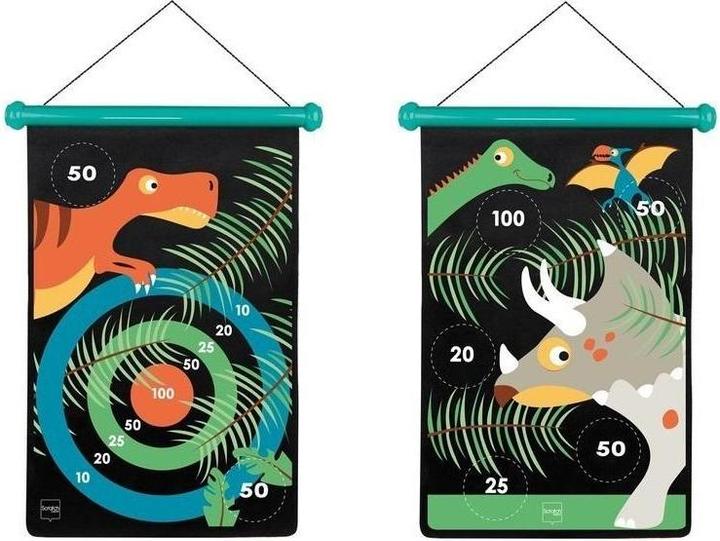 Scratch Magnet dart game dinosaur world large (French) - Galaxus
