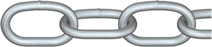 Dörner + Helmer DH Rundstahlkette A-80 DIN 5685-2 feuerverzinkt 10 m - Galaxus