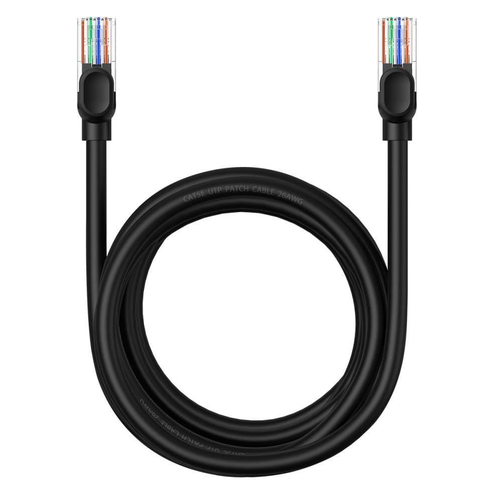 Baseus Ethernet CAT5, 3m network cable (black) - kaufen bei Galaxus
