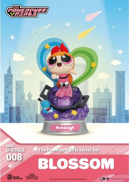 Beast Kingdom The Powerpuff Girls statuettes Mini Diorama Stage The ...