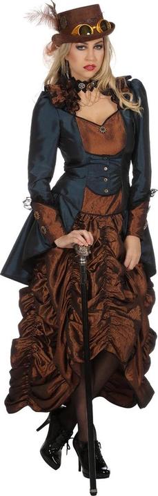 Metamorph Steampunk Kleid Copper Blue (36) - kaufen bei Galaxus