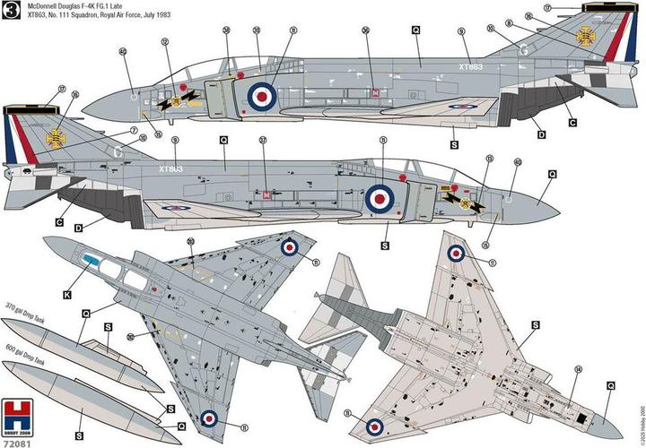 Hobby 2000 F-4K Phantom FG.1 Late vol.1 - kaufen bei Galaxus
