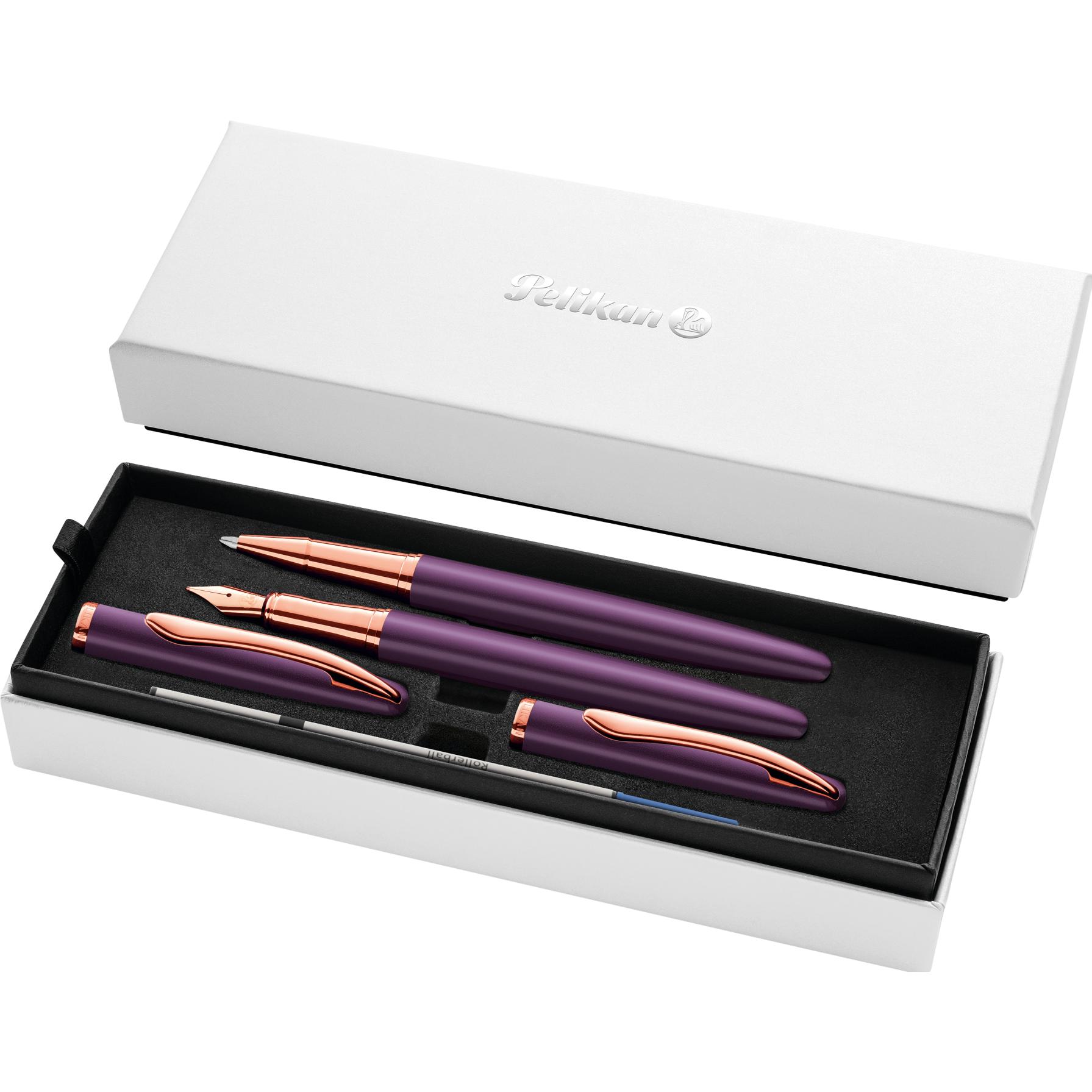 Pelikan Set Stylo Plume & Roller Jazz® Noble Elegance, Viola - Digitec