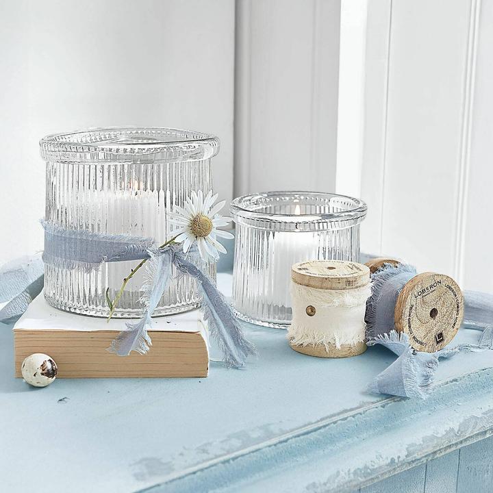 Loberon Ribbon set of 2 Valethor blue/cream (2x) - buy at Digitec