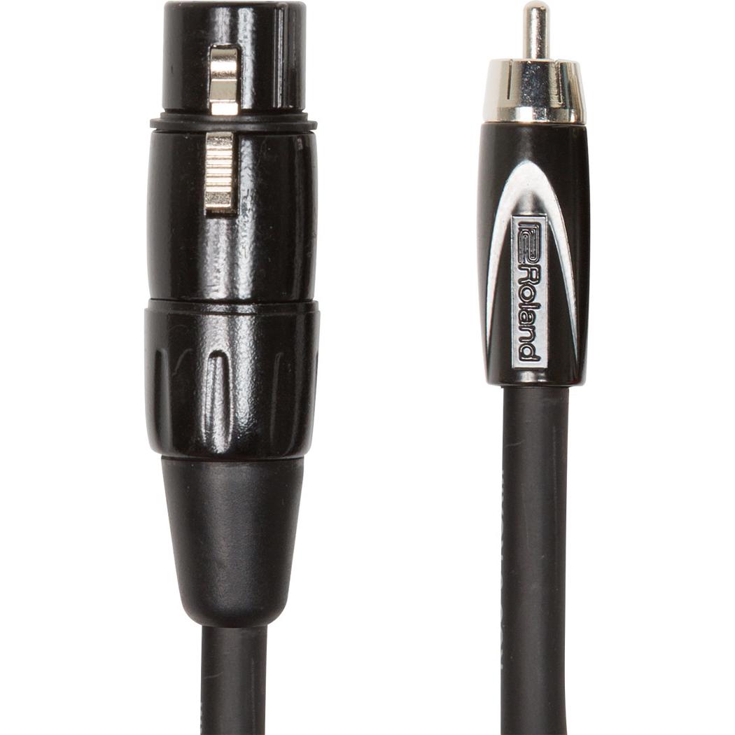 Roland RCC-5-RCXF audio cable XLR (3-pin) RCA Black - Galaxus