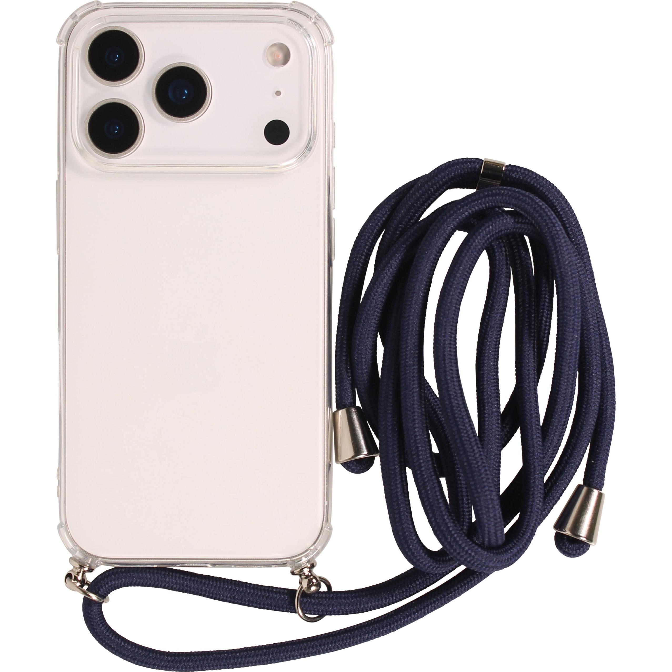 PhoneLook Hülle Gummi transparent mit Seil blau - kaufen bei Digitec