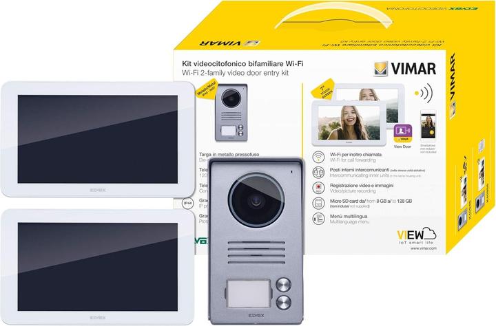 Vimar Elvox 2-DRAHT VIDEOSET 2-FAM WIFI (K40956) - kaufen bei Digitec ...