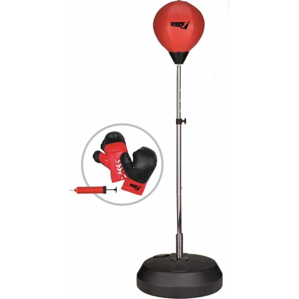 Power Play Boksebold Pro 120-145cm + Boksehandsker - Galaxus