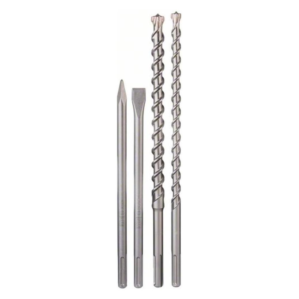 Bosch Professional Zubehör SDS-Max Bohrer- und Meissel-Set 4-teilig ...