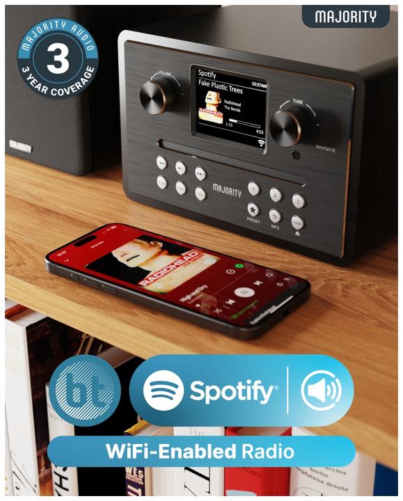 Majority Homerton HiFi Audiosystem - kaufen bei Galaxus