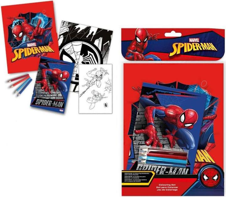 Kids Licensing Spiderman colouring set - buy at Galaxus