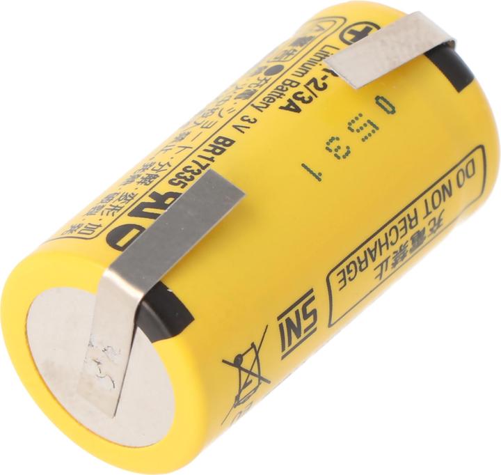 Panasonic Batterie BR-2/3 A mit Lötfahnen in U-Form - Galaxus