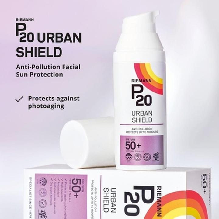 P20 Riemann Urban Shield SPF 50+ Face UV Protection Cream 50g