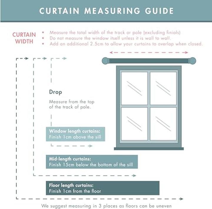 Catherine Lansfield Plet fluweel 228 x 229 cm gevoerde gordijnen met ...